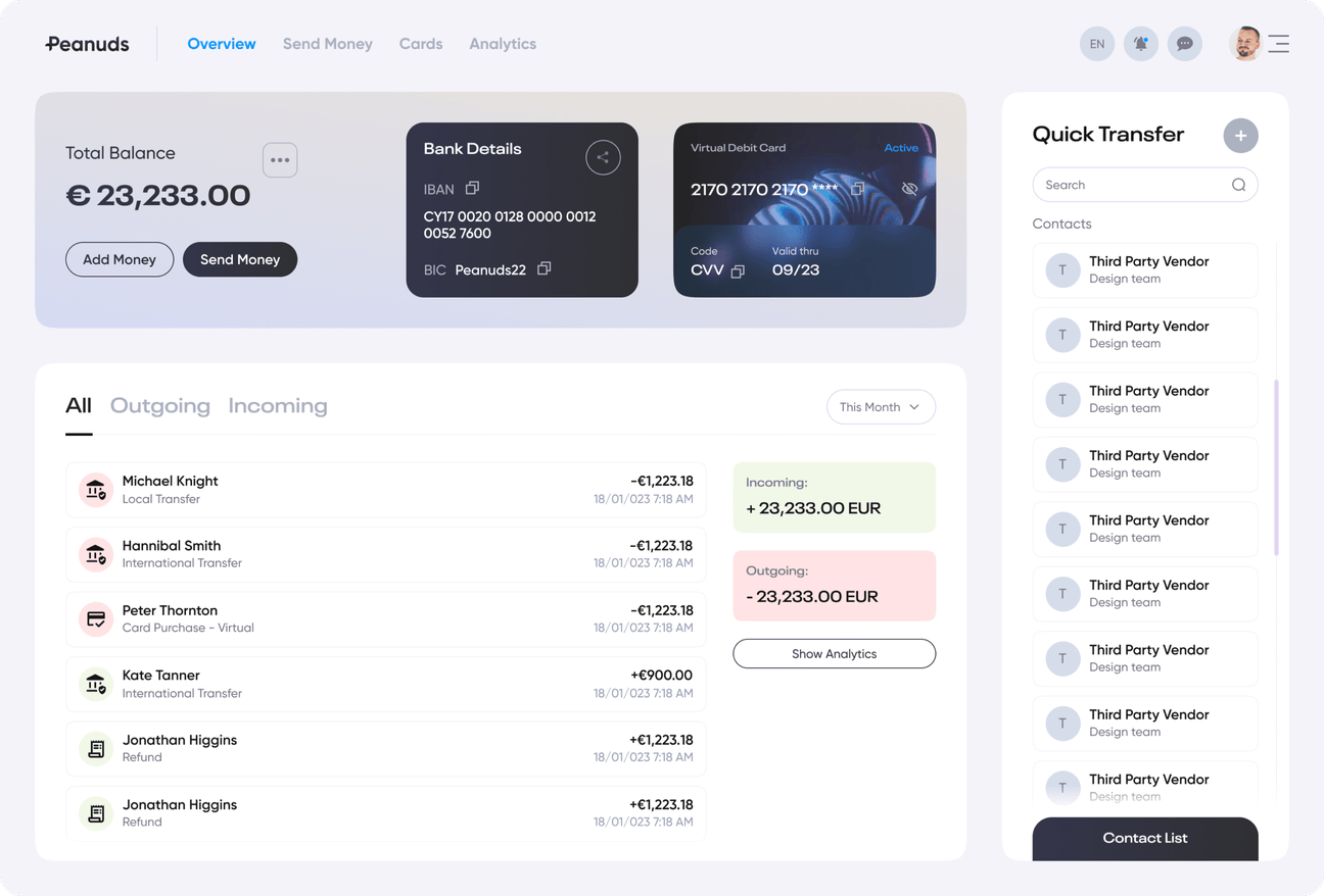 Peanuds - Payments Simplified